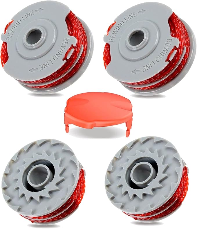 Viilich 4pcs Bobine de fil pour Flymo FLY021,Bobine de Rechange pour ...