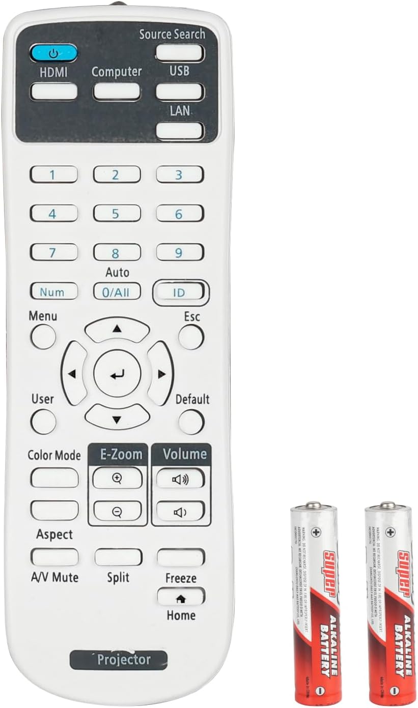 219863500 Projector Remote Control Compatible with Epson BrightLink EB ...