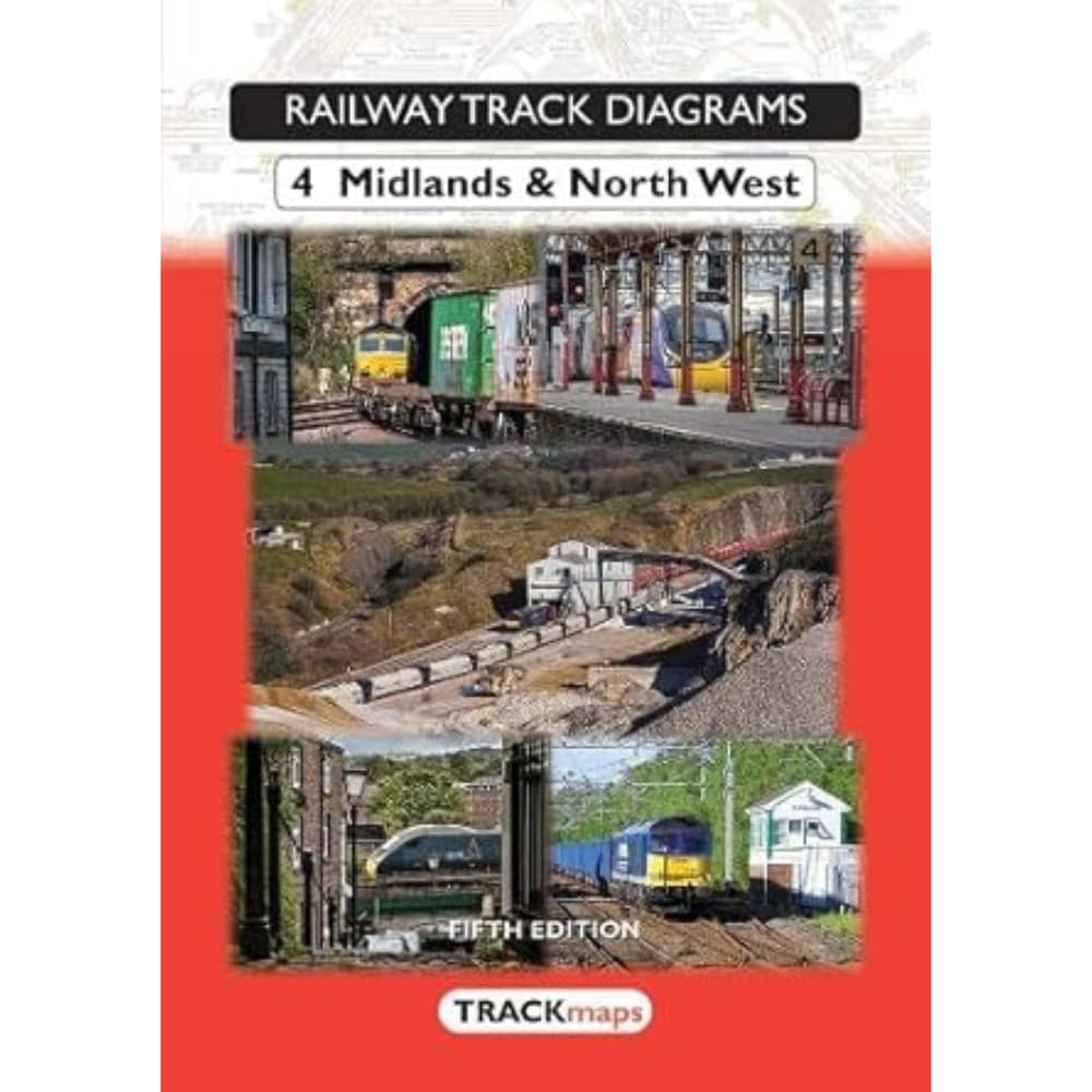 Railway Track Diagrams, Book 4 – Midlands & North West 2022: Amazon.co ...