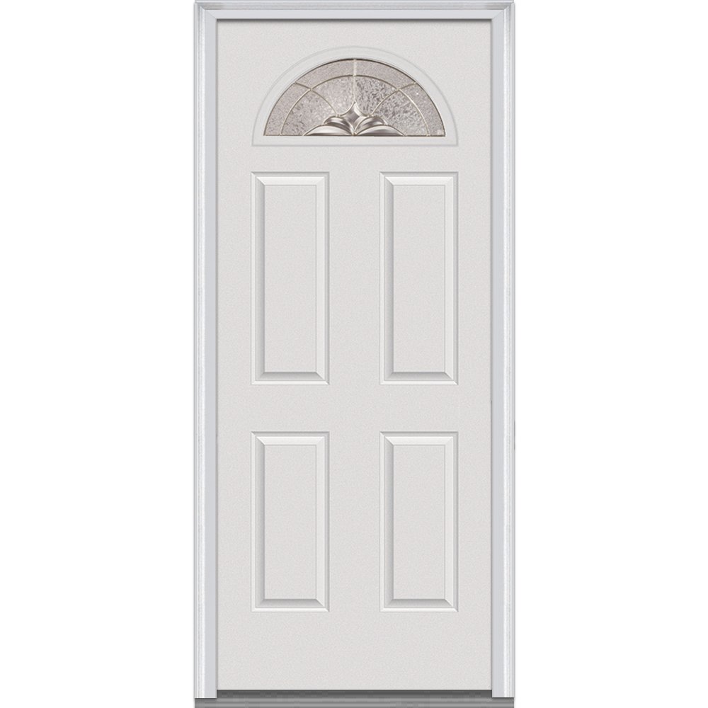 National Door Company ZZ22113L Fiberglass Smooth, Primed, Left Hand in ...