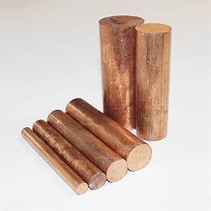 Welding Electrode Solid round pure copper rod anode electrode Cu bar ...