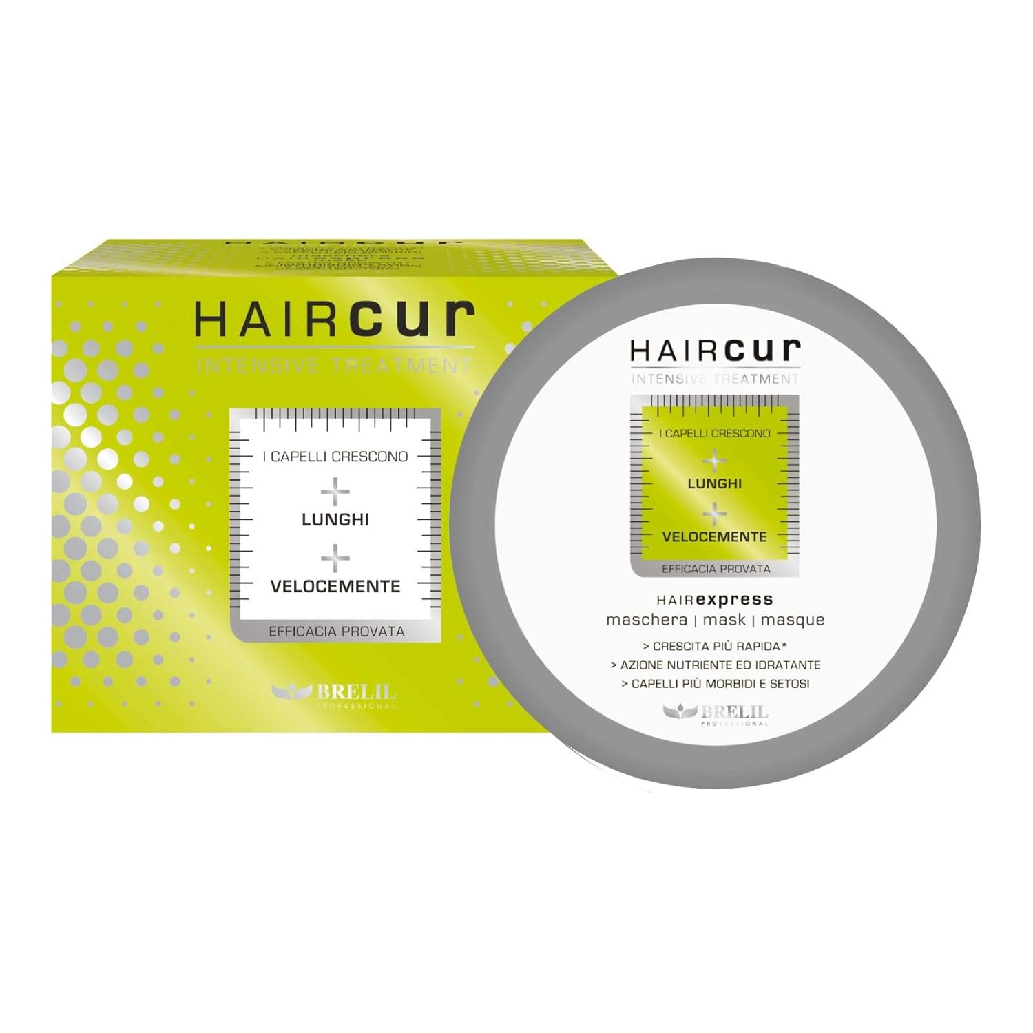 Amazon.com: Brelil Hair Cur HairExpress Mask, 200 ml./6.76 fl.oz ...