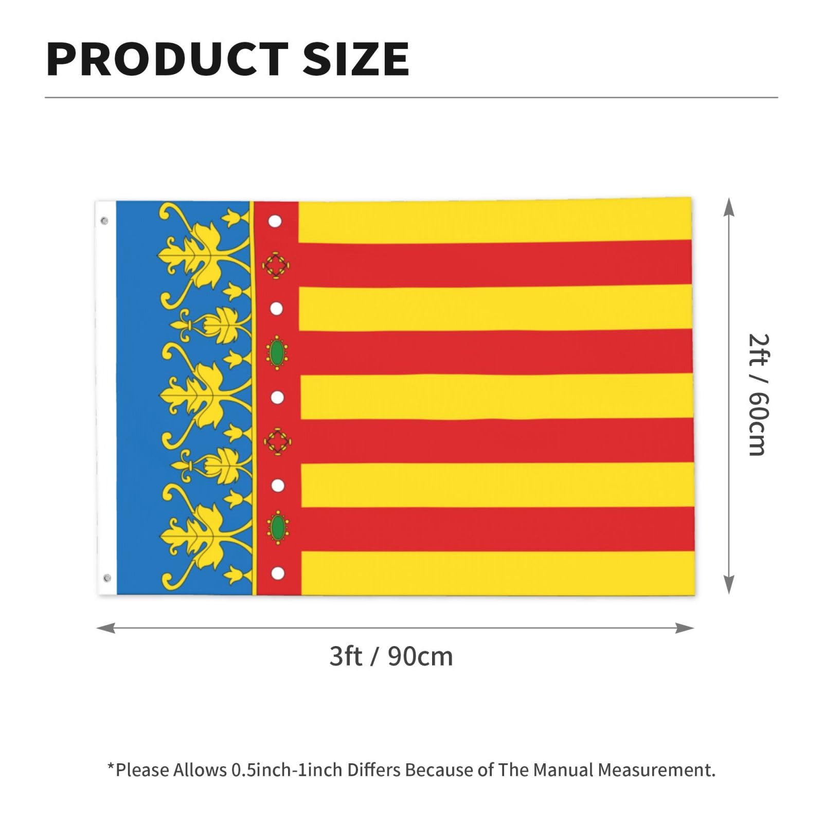 Valencian Flag Valencia Region Flag Hi Res Stock Photography And