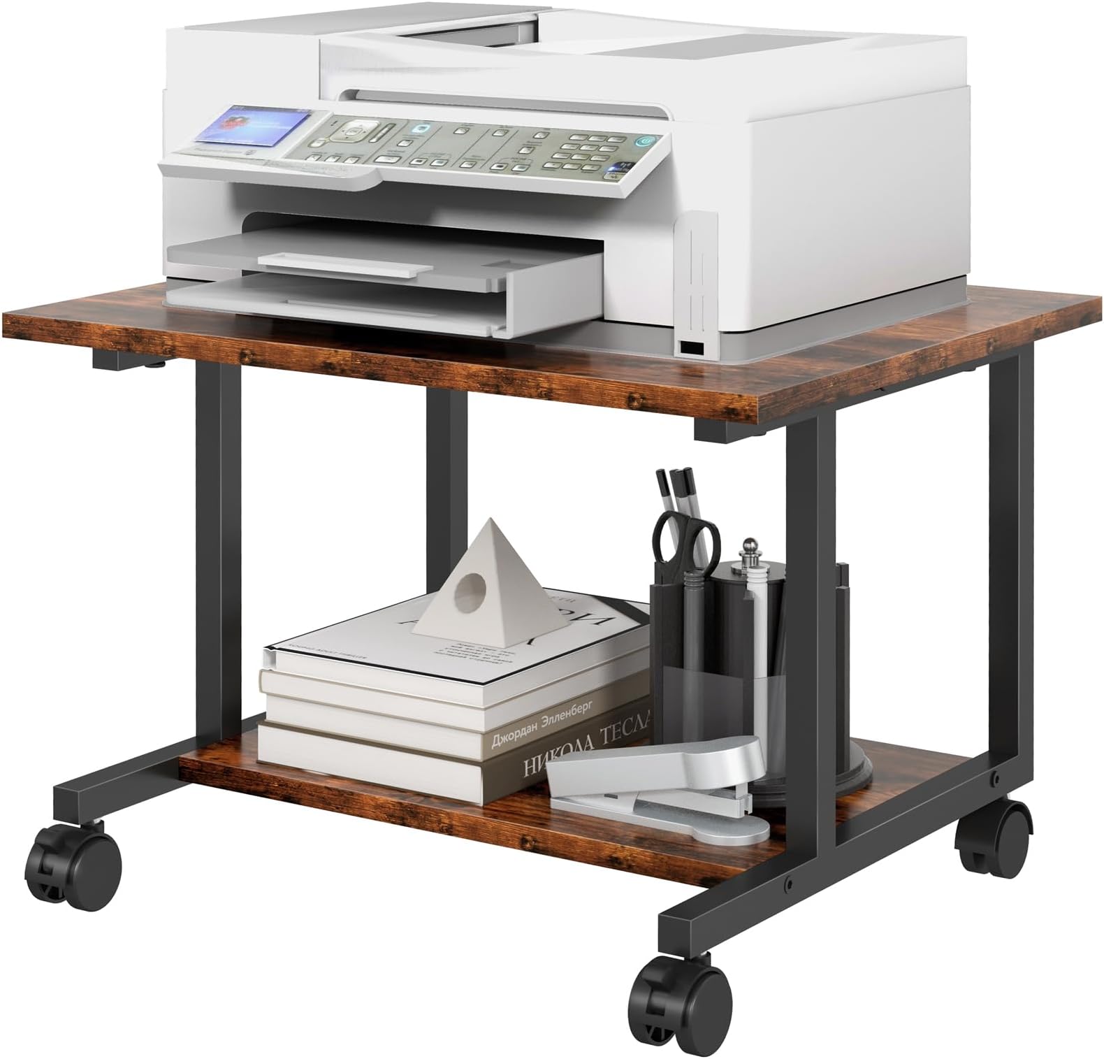 Amazon.com: Livofloral Under Desk Printer Stand, 20.5 x 15.7 Inches ...