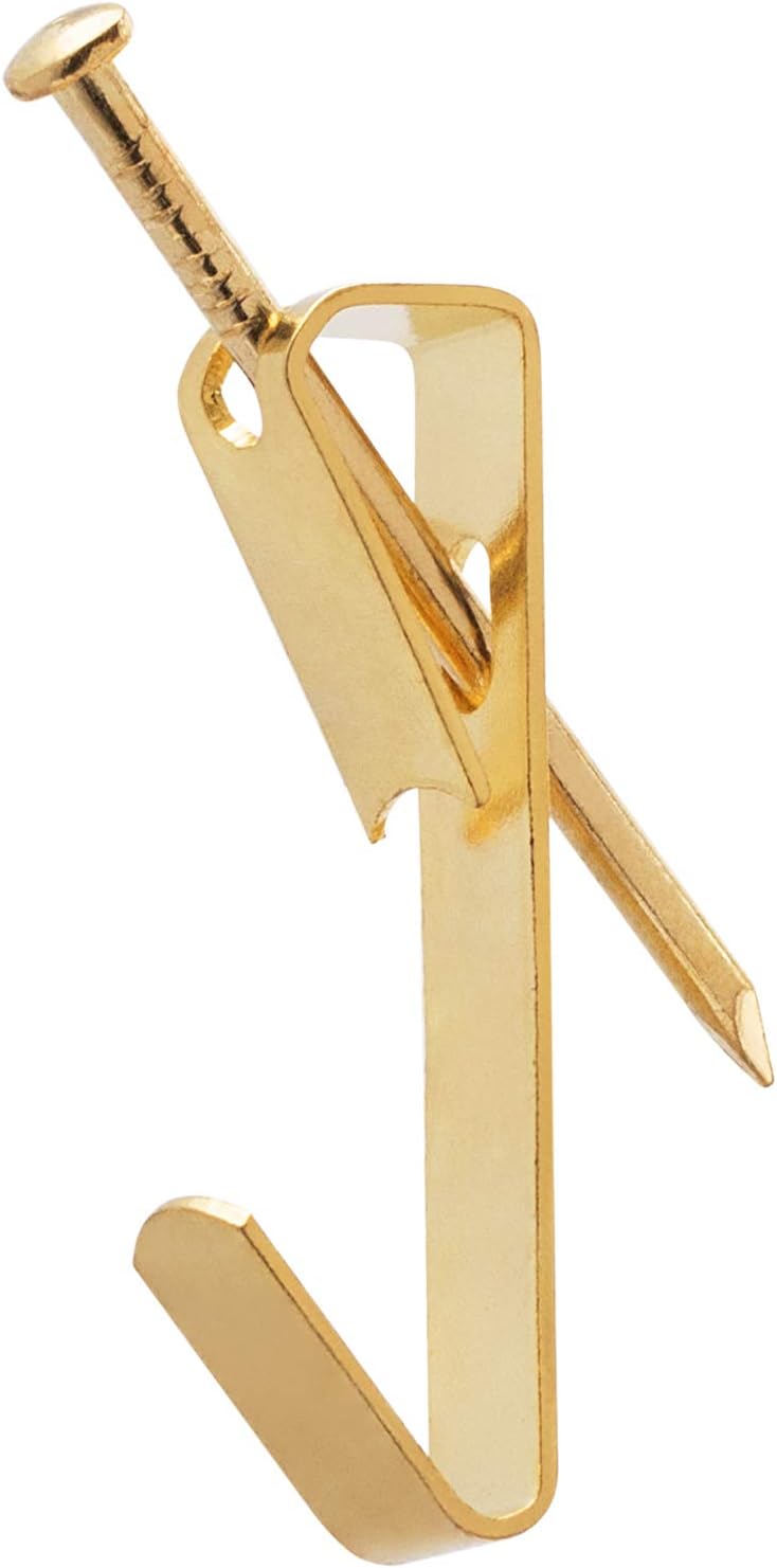 IDEALSV 50 Pack Picture Hanging Hooks with Nails Kits Black Photo Frame ...