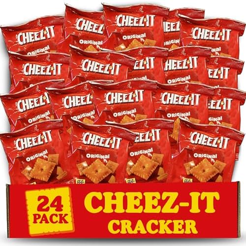 Amazon.com: Gripz Mini Baked Snack Crackers, Sweet and Salty Snacks ...