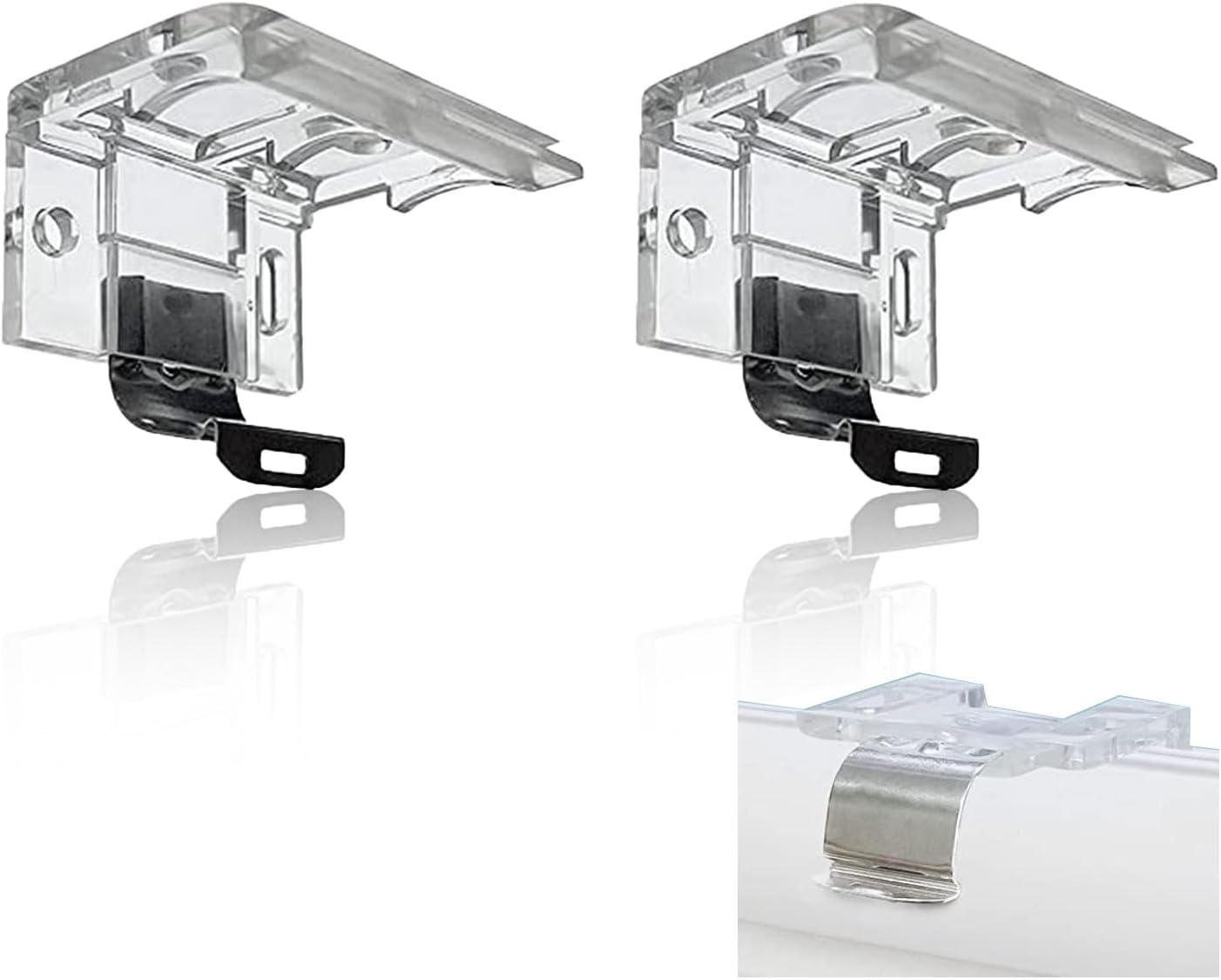 Amazon.com: 4pcs Cordless Window Shade Brackets, Mini Mounting Bracket ...