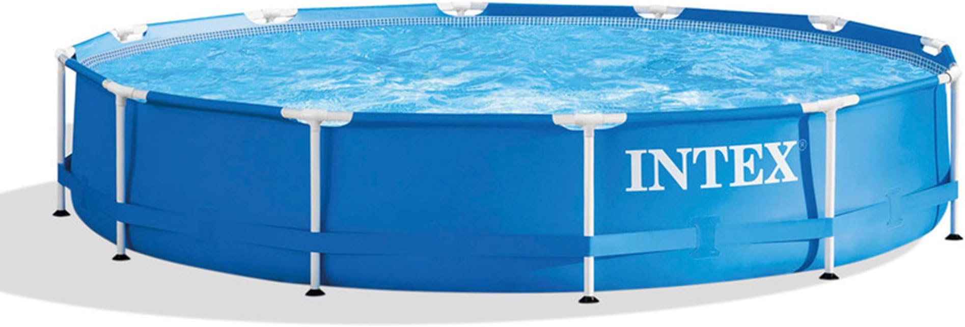 Amazon.com: Intex 12' x 30" Metal Frame Pool with Filter & Type A or C ...