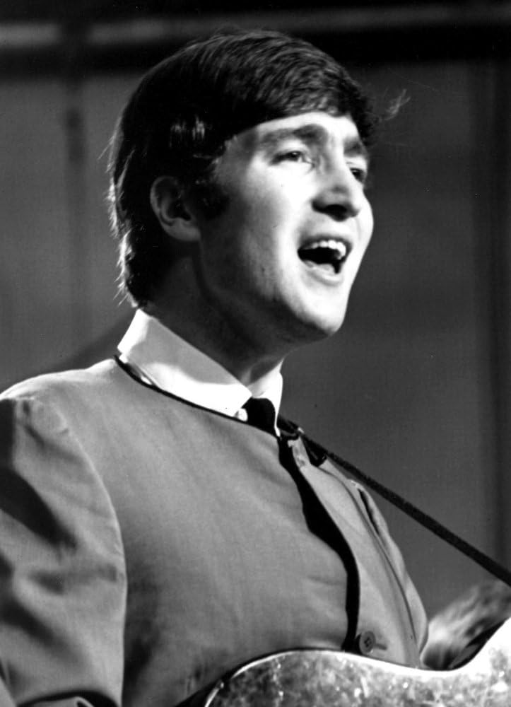 Amazon.com: John Lennon singing Photo Print (8 x 10): Posters & Prints