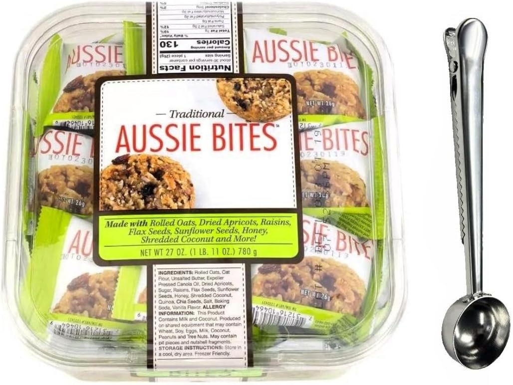 Amazon.com: Traditional Aussie Bites Individually Wrapped 27 Oz ...