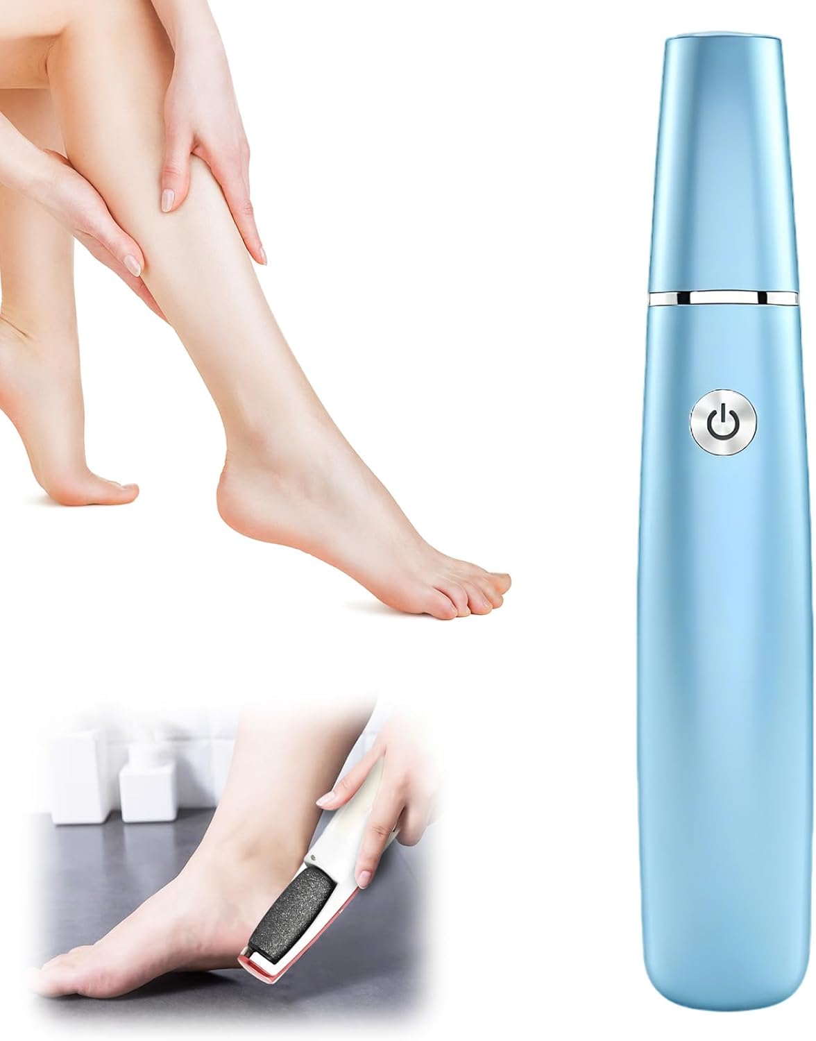 Electric Foot File, 2025 New Foot Files for Hard Skin, Hard Skin ...