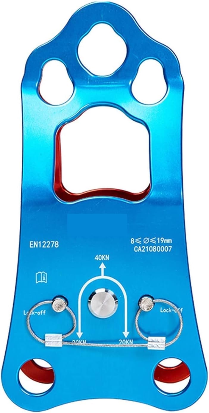 Amazon.com: Outdoor Rock Climbing Rope Pulley Mountaineering Climbing ...