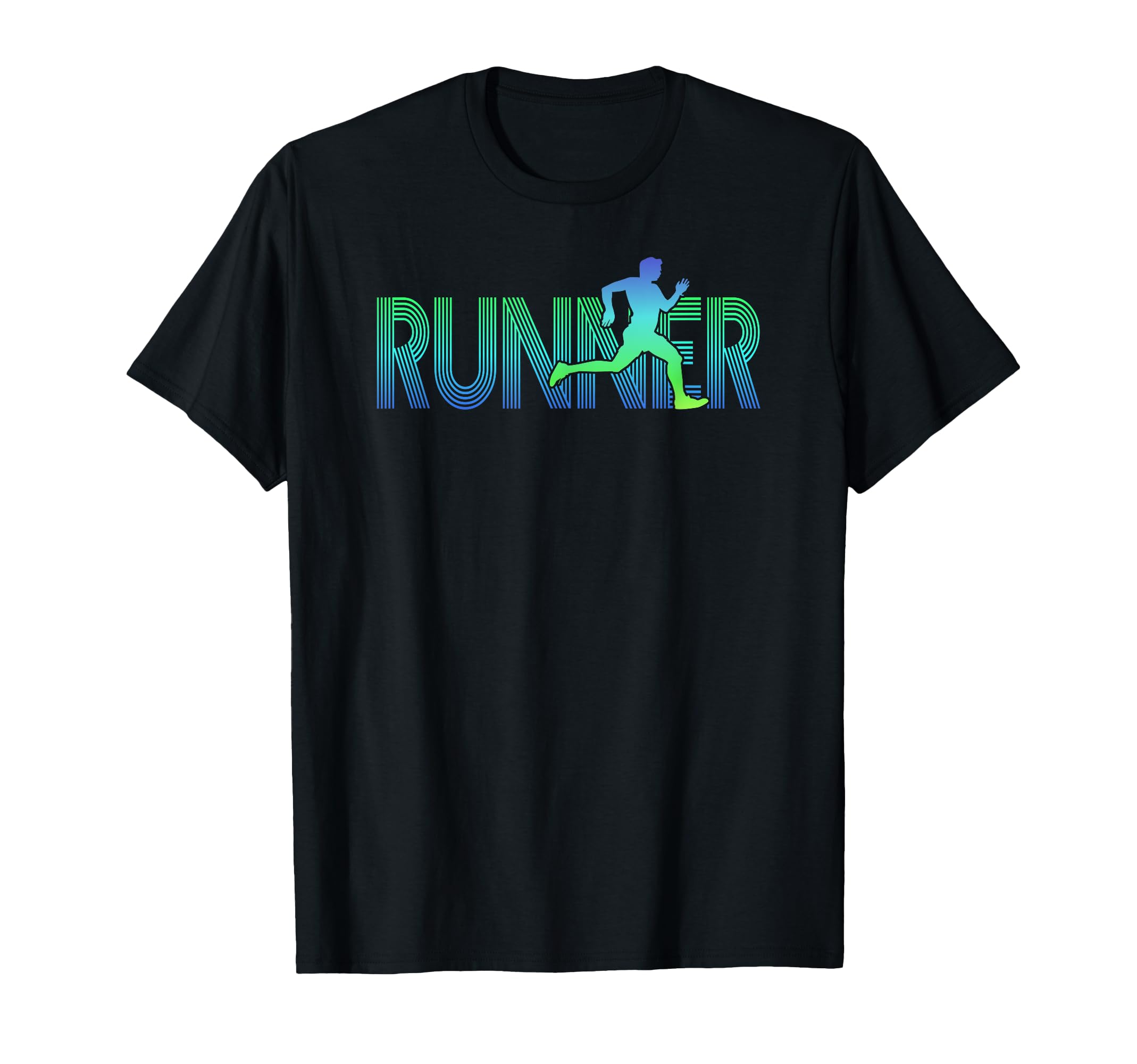 Amazon.com: Runner Track & Field Cross Country Marathon Running Graphic ...