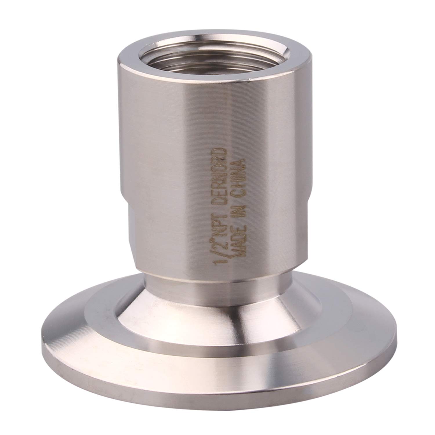 Snapklik.com : 1.5 Tri Clamp Adapter To 1/2 Inch FNPT Thread Ferrule ...