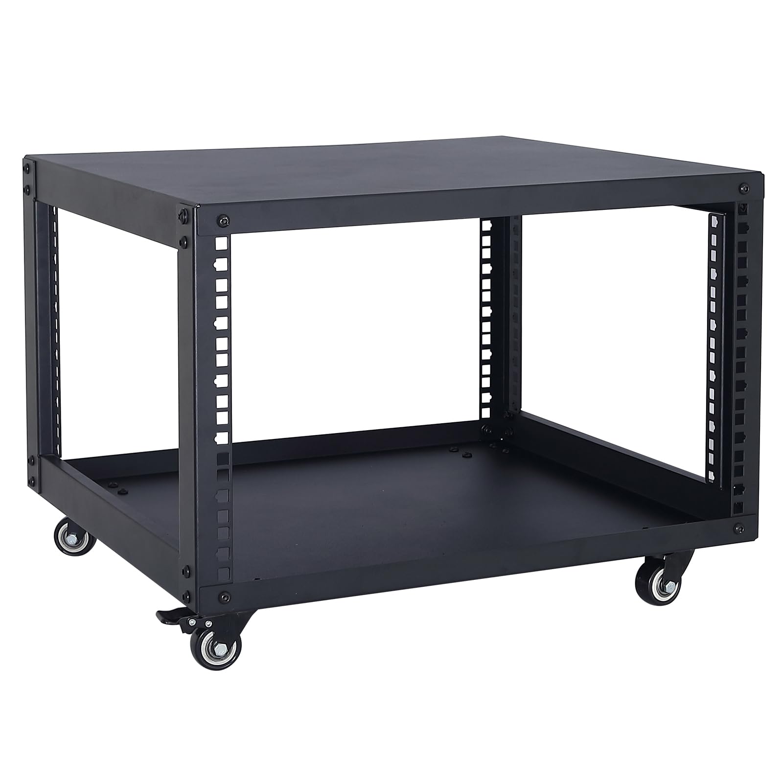 Amazon.com: WikrOck SC02 6U 19" Open Frame Network Server AV Gear ...