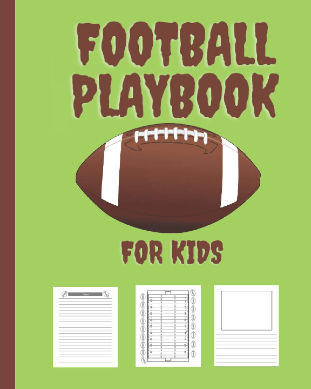 Buy FOOTBALL PLAYBOOK: Create Drills, and Write Notes , Playbook for ...