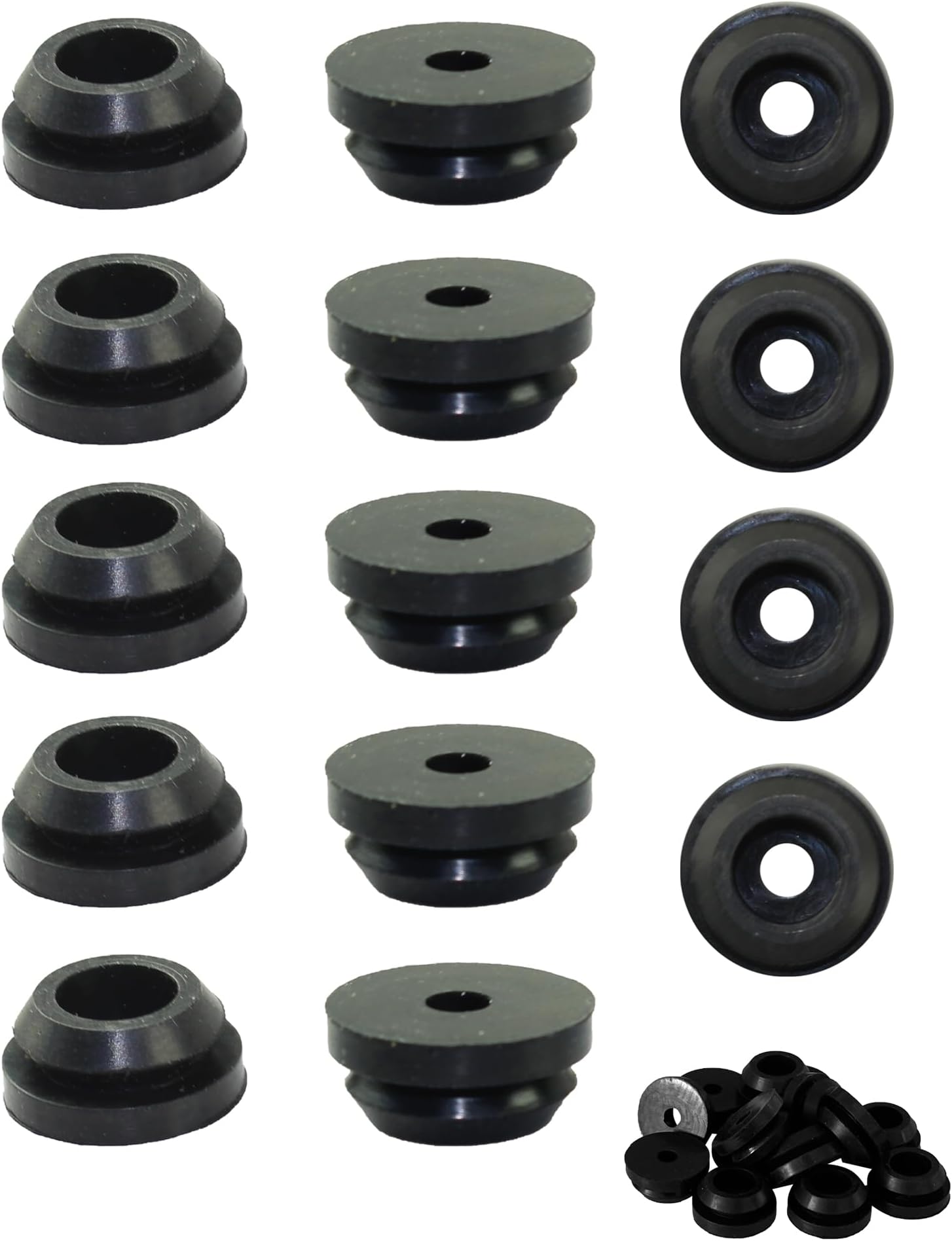 Amazon.com: YUYUZSEN 14 Pcs RV Stove Top Grommets, Black Furnace ...
