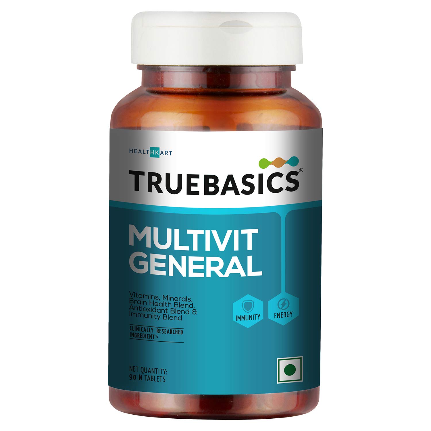 TrueBasics Multivit General, Multivitamins, Multiminerals, Immunity and ...