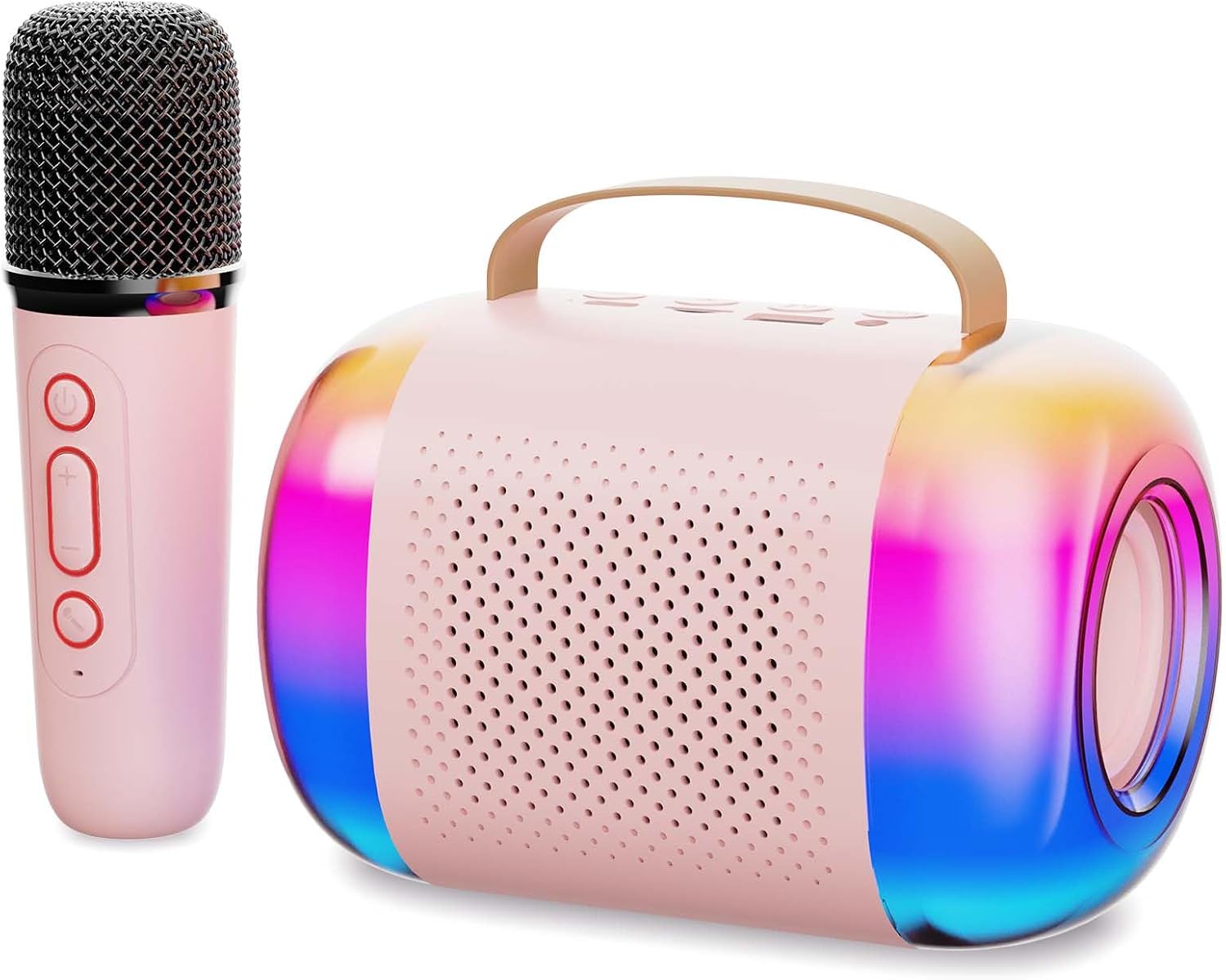 Amazon.com: Auney Kids Karaoke Machine,Portable Bluetooth Speaker with ...