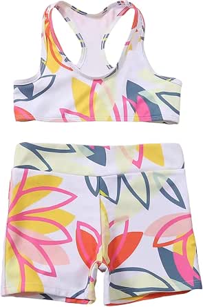 6 Yr Old Swimsuit Girls Summer Casual Swimsuit Swimming Bathing Suit ...