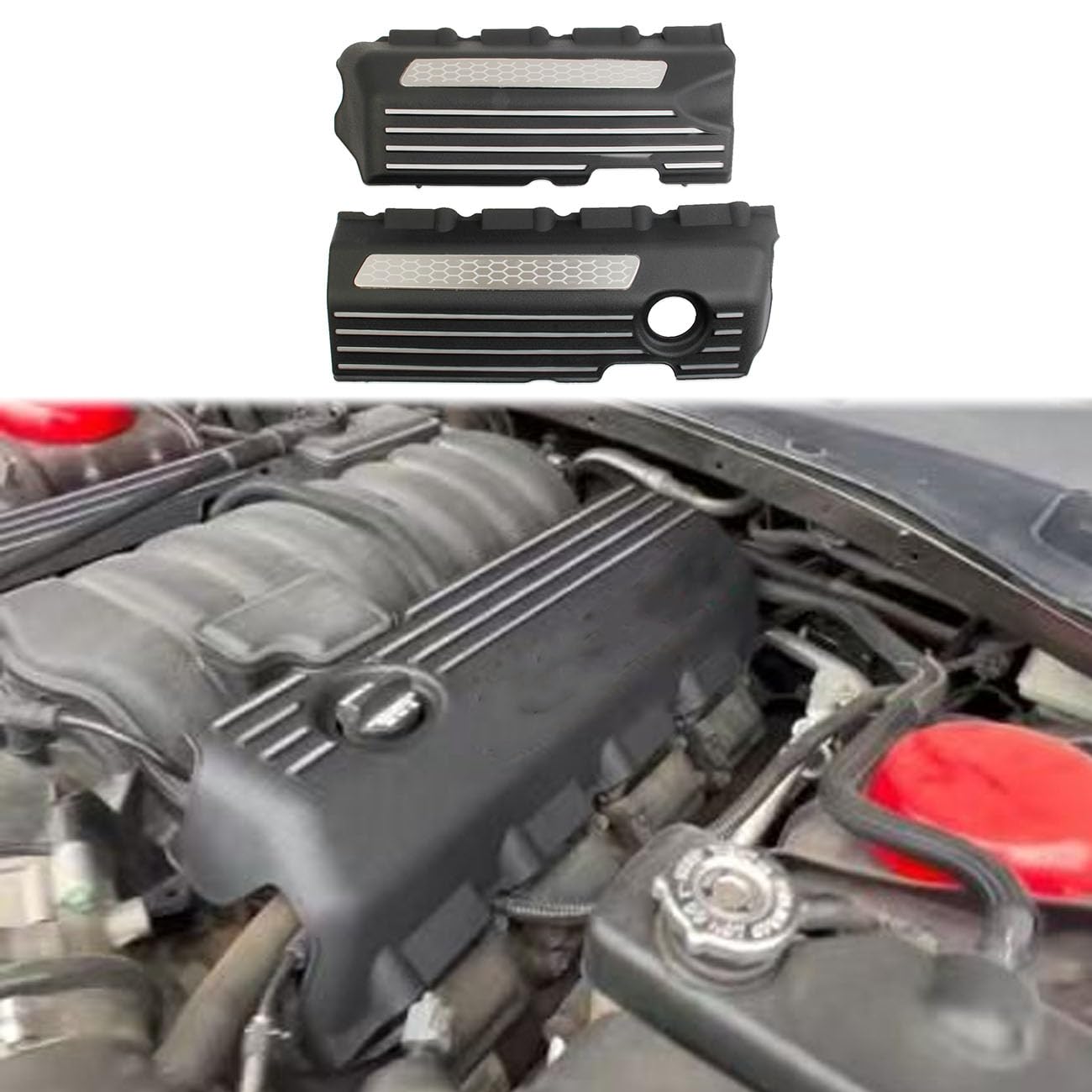 Amazon.com: crosselec 6.4L V8 Engine Side Cover Accessories for 2011 ...