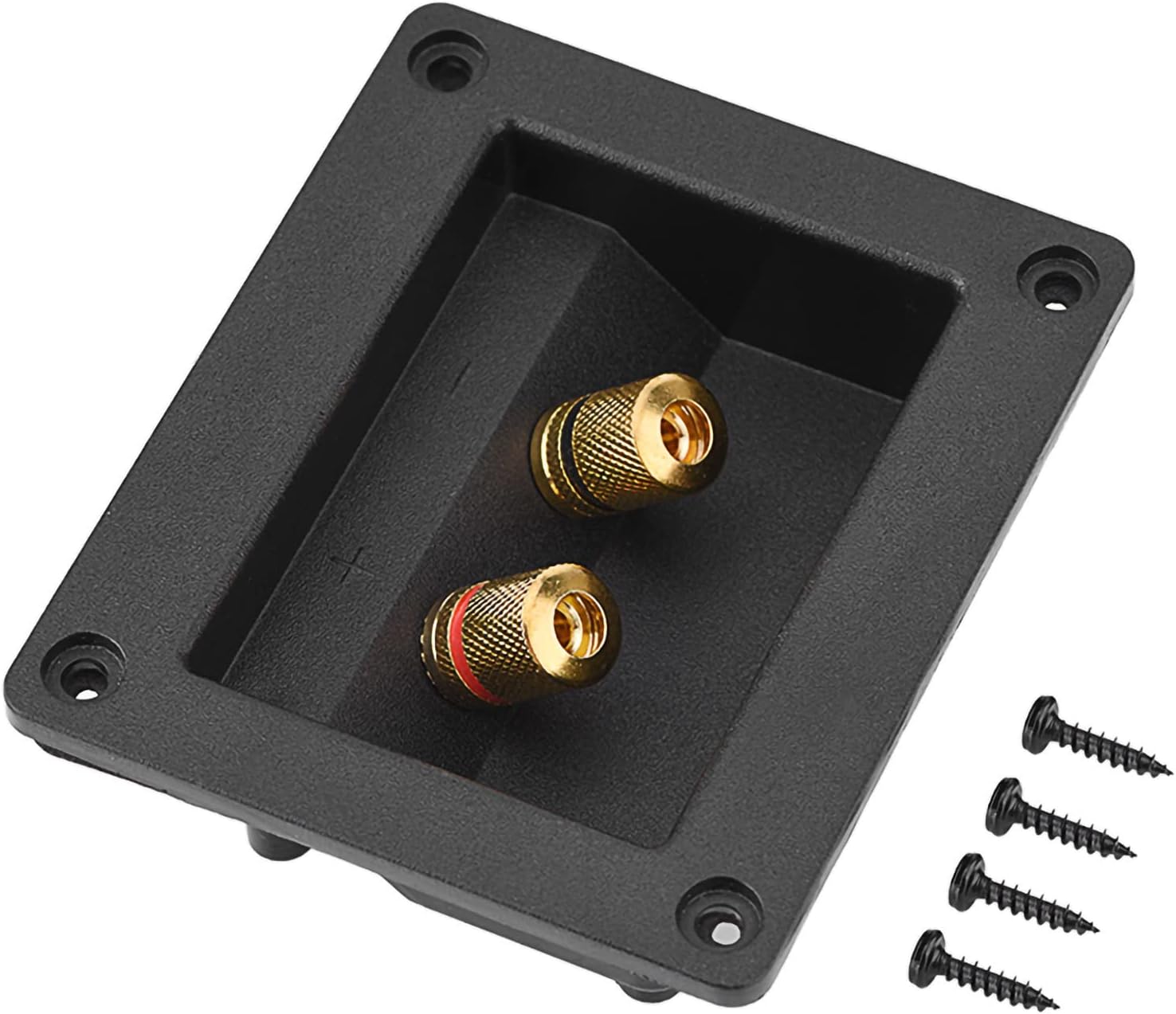 Amazon.com: Speaker Box Terminal,Speaker Terminal Cup with Banana Plugs ...