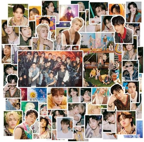 Amazon.com: Seventeen Heaven Sticker Pack 100pcs Seventeen Heaven Album ...