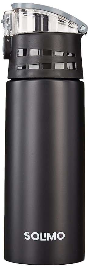 Amazon Brand - Solimo Stainless Steel Insulated 24 Hour Hot or Cold ...