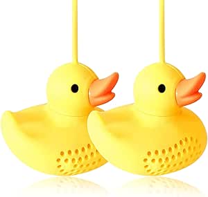 Duck Tea Infuser Creative Tea Strainer Silicone Tea Filter 2Pcs ...