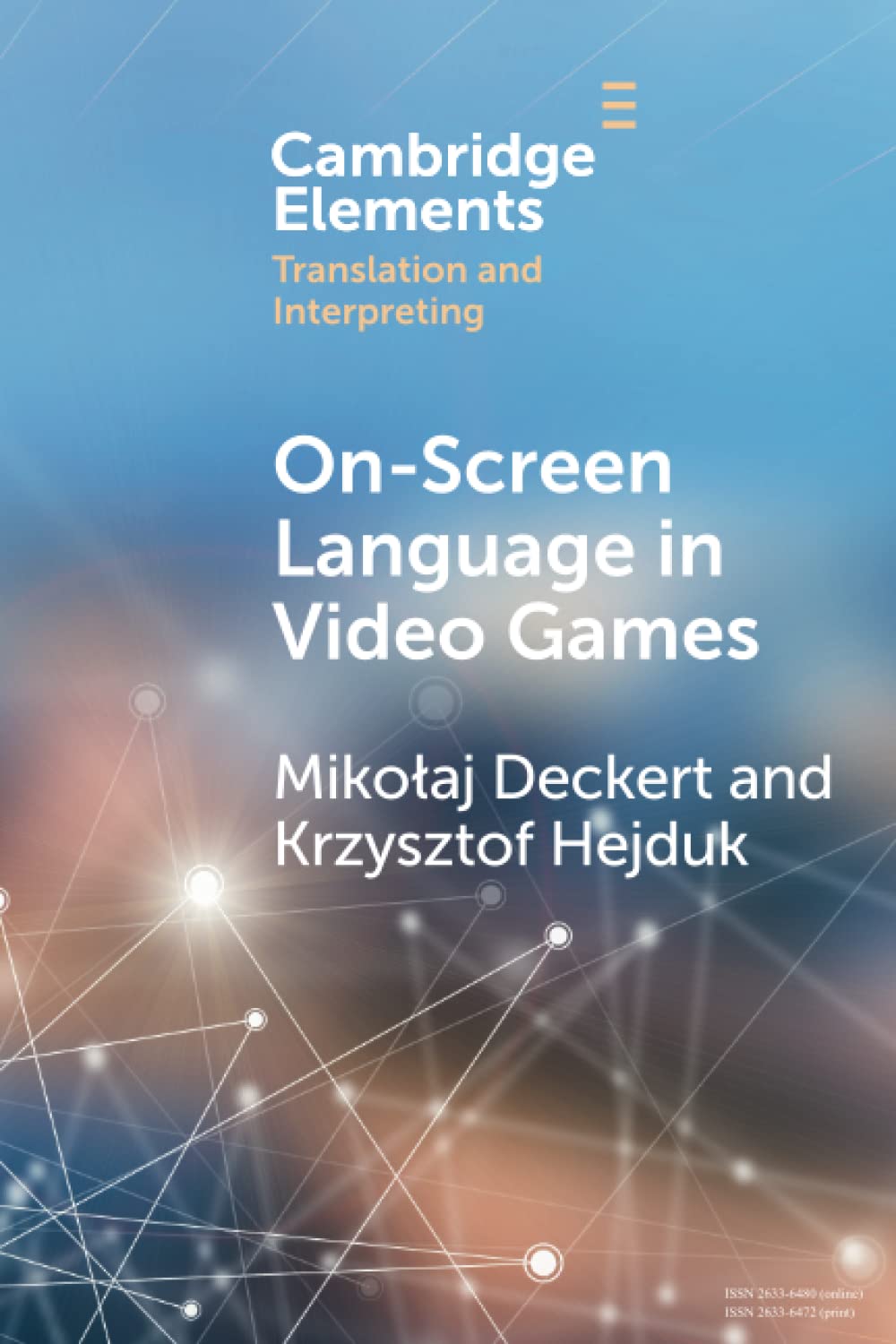 Amazon.com: On-Screen Language in Video Games (Elements in Translation ...