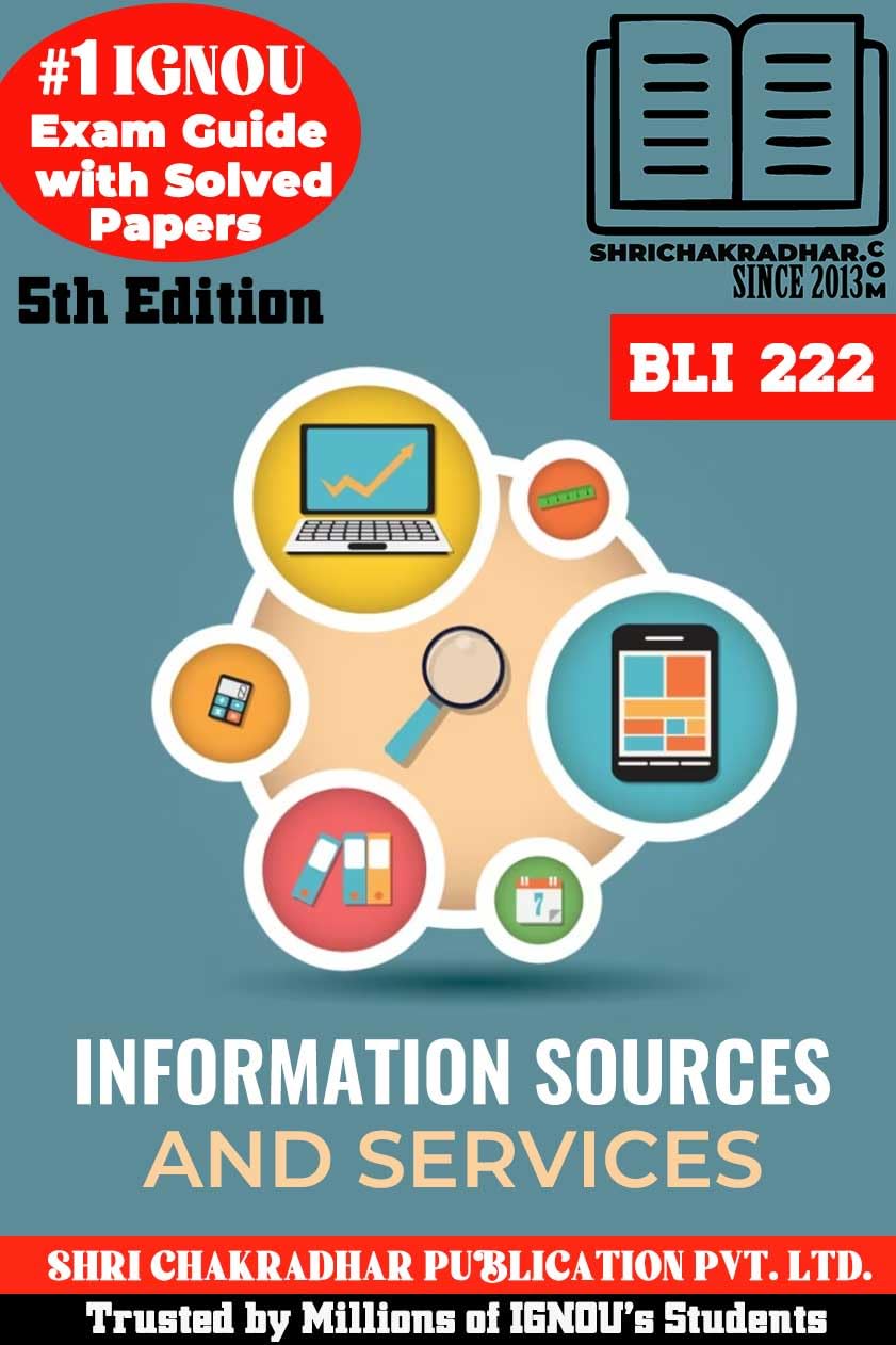Buy IGNOU BLI 222 Help Book Information Sources and Services (IGNOU ...