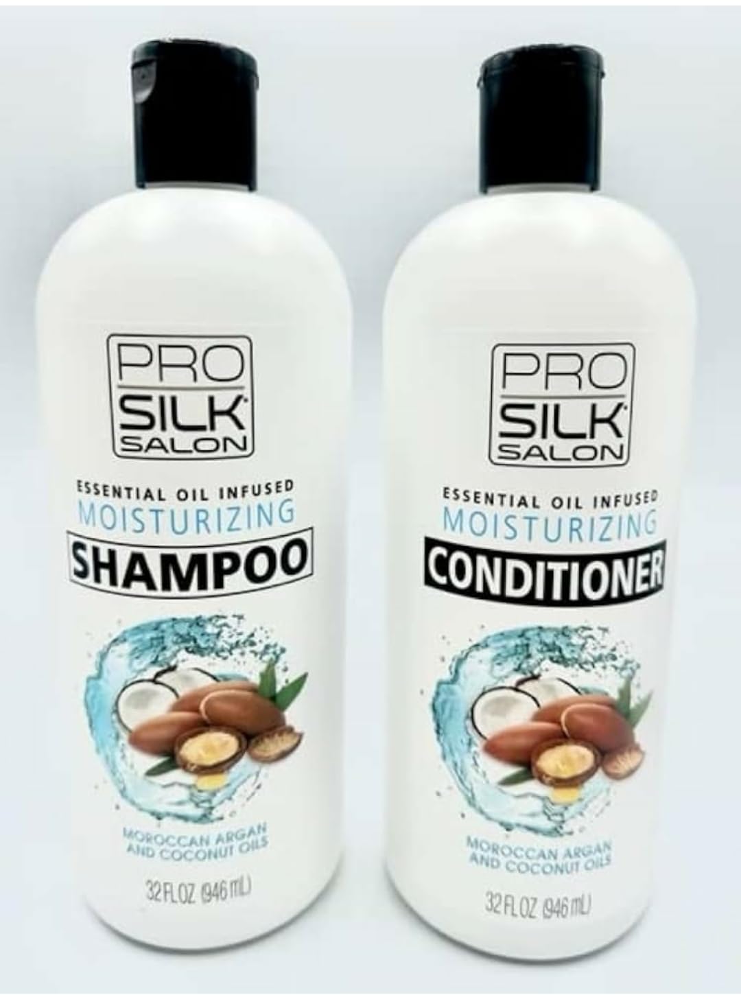 Amazon.com : Generic Pro Silk Salon Moisturizing Shampoo & Conditioner ...
