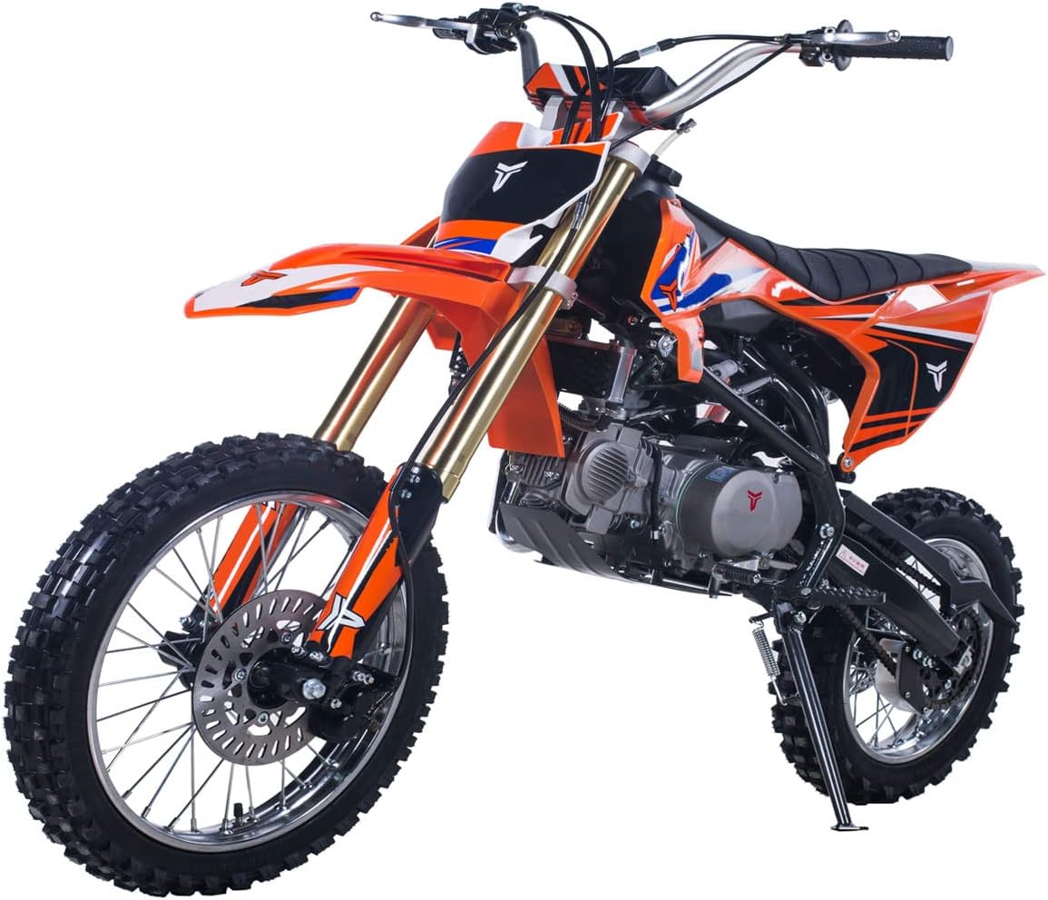 Amazon.com: X-PRO 140cc Adult Dirt Bike Pit Bike Youth Dirt Pit Bike 140 Dirt Pit Bike，Orange ...