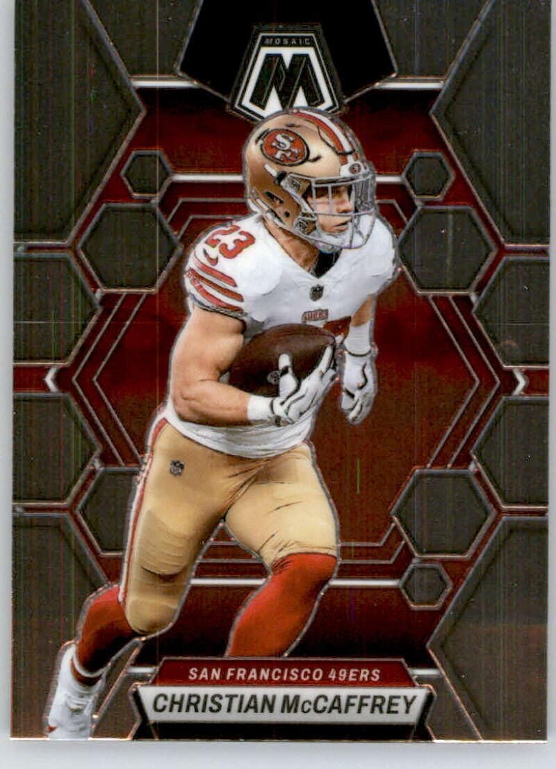 2023 PANINI MOSAIC #213 CHRISTIAN MCCAFFREY SAN FRANCISCO 49ERS ...