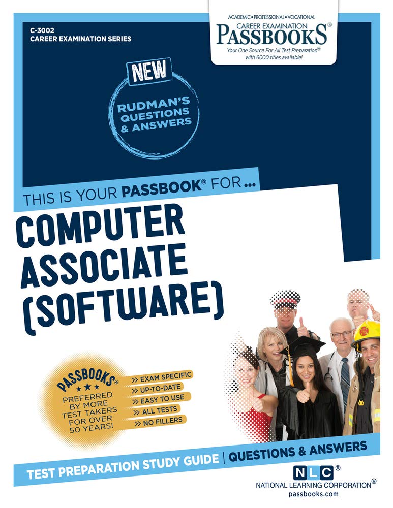 Computer Associate (Software) (C-3002): Passbooks Study Guide (Career ...