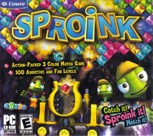 Amazon.com: SPROINK ACTION PACKED VIDEO GAME-PC CD-ROM : Video Games