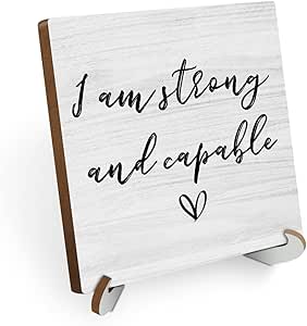 Amazon.com: Inspirational Mental Health Therapy Office Wood Sign ...