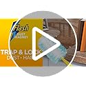 Flash Duster Dust Magnet Starter Kit, Dusters, 1 Handle + 14 Refills ...