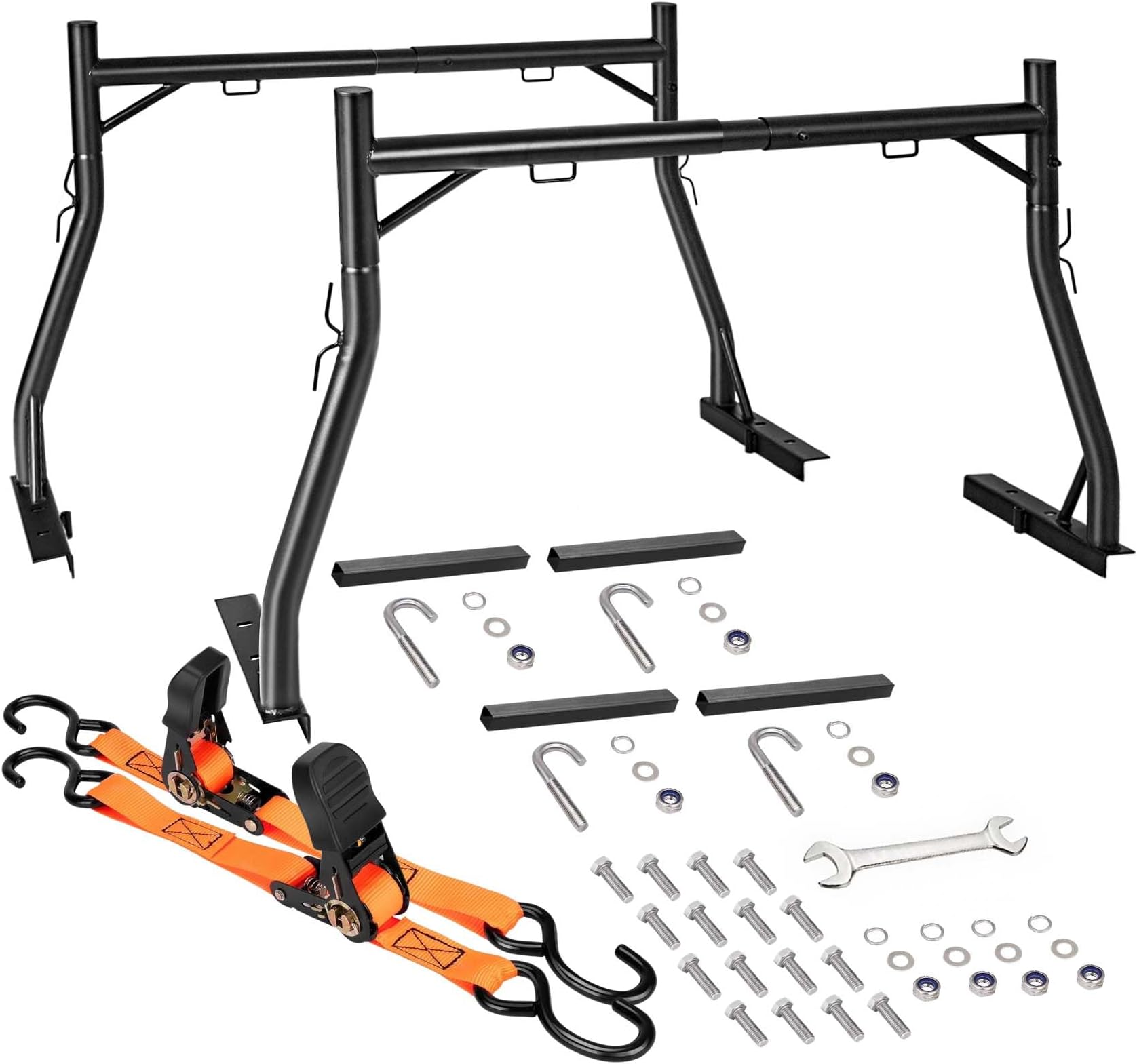 Amazon.com: XtremepowerUS Universal Pick-Up Truck Rack 650 LBS ...