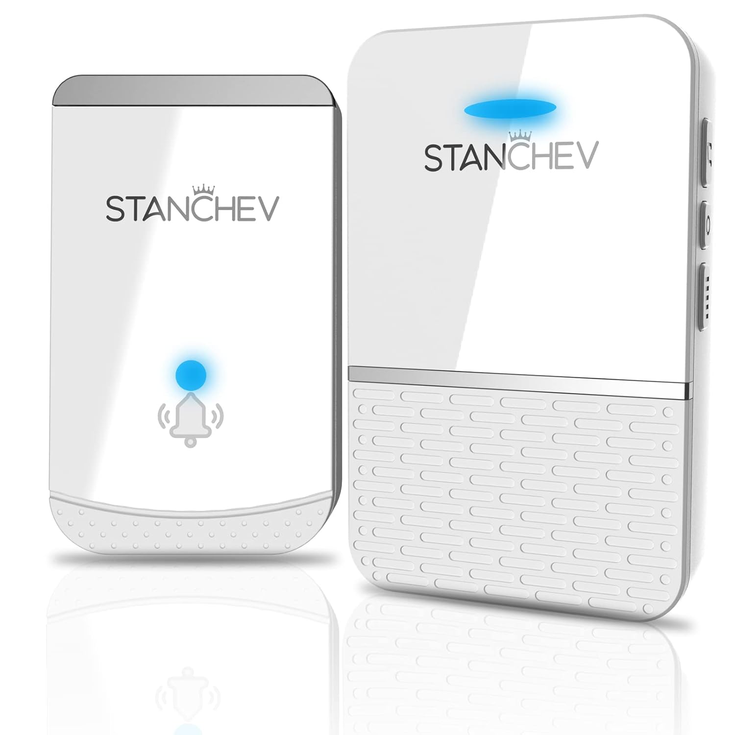 Stanchev Wireless Door Bell for Home, IP44 Waterproof Electric Calling ...