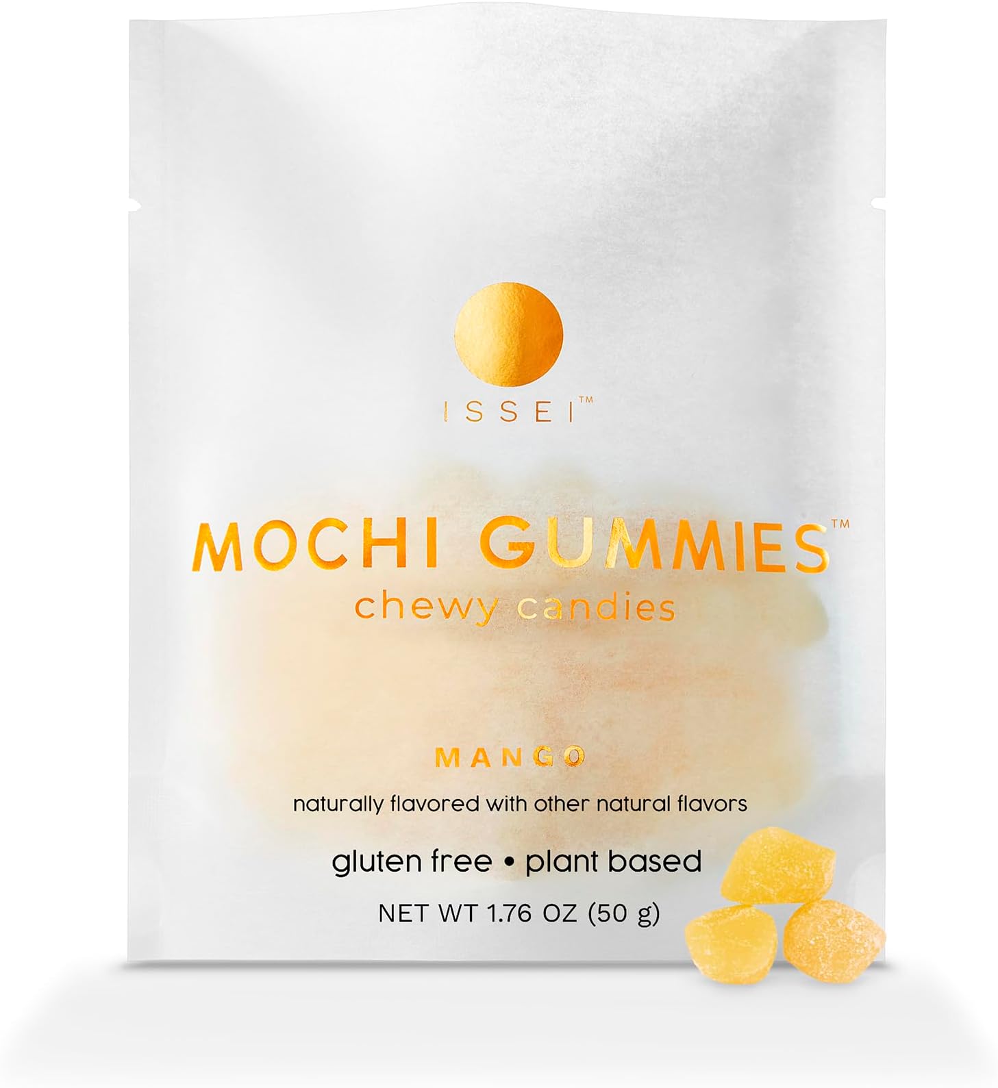 Amazon.com : ISSEI Mochi Gummies Chewy Candy | Soft & Chewy | Award ...