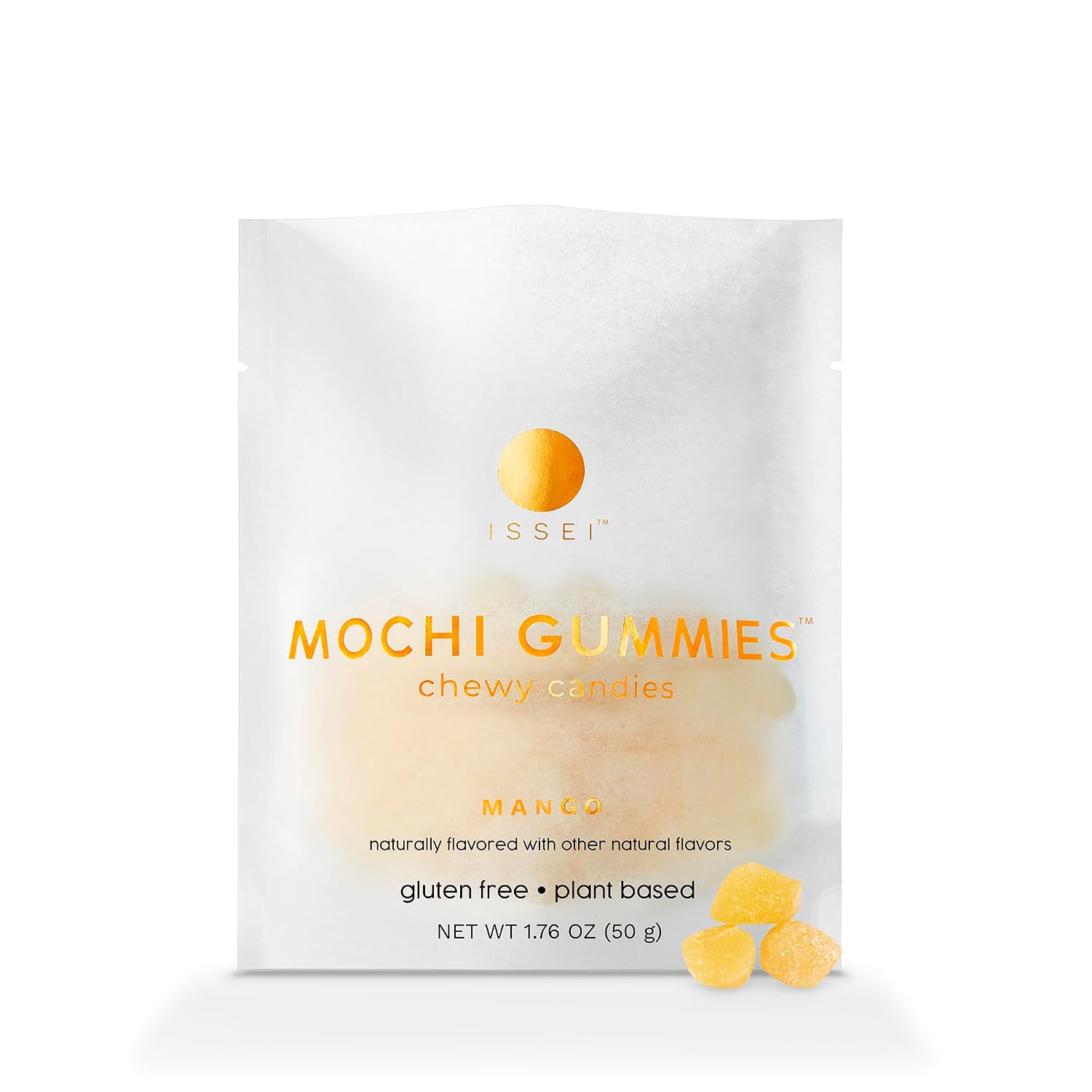 Amazon.com : ISSEI Mango Mochi Gummies Chewy Candy | Soft & Chewy ...