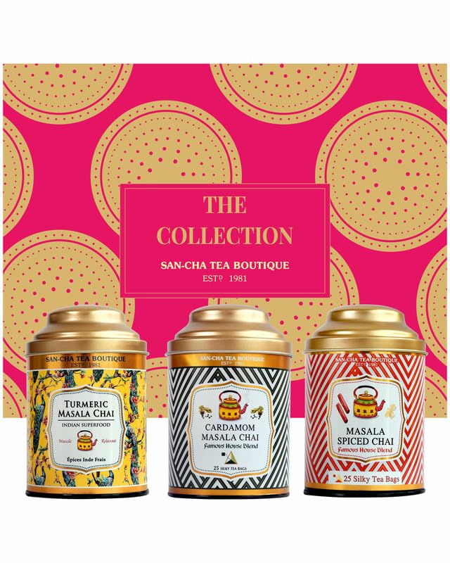Sancha Tea Boutique, Festive Collection Gift Box, Luxury Hamper with ...
