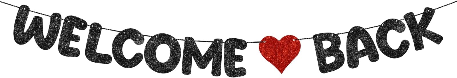 Amazon.com: Welcome Back Black Vintage Banner for First Day of School ...
