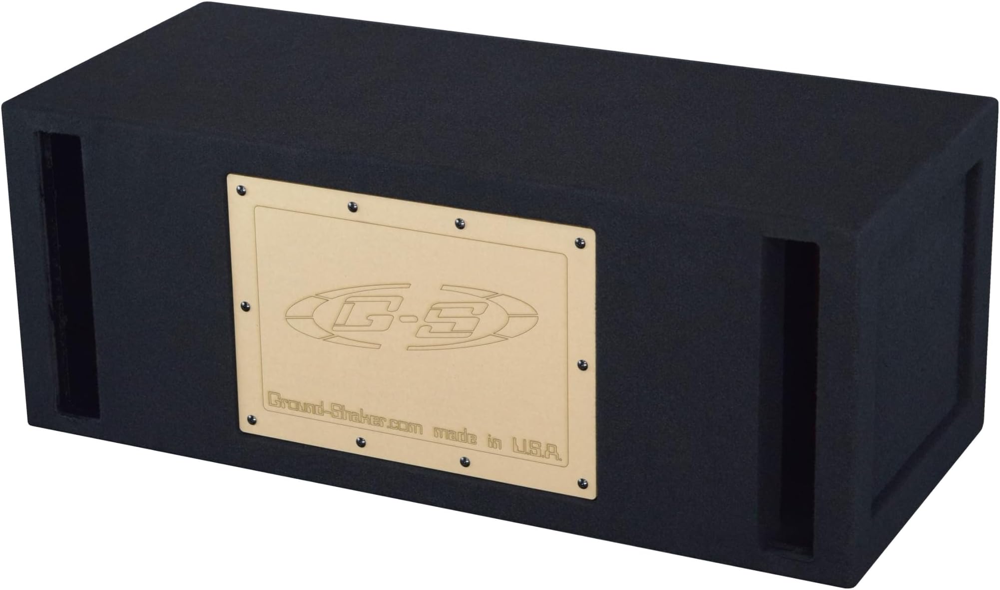 Amazon.com: 10" Dual Vented Slot Ported Bandpass Sub Box Subwoofer ...