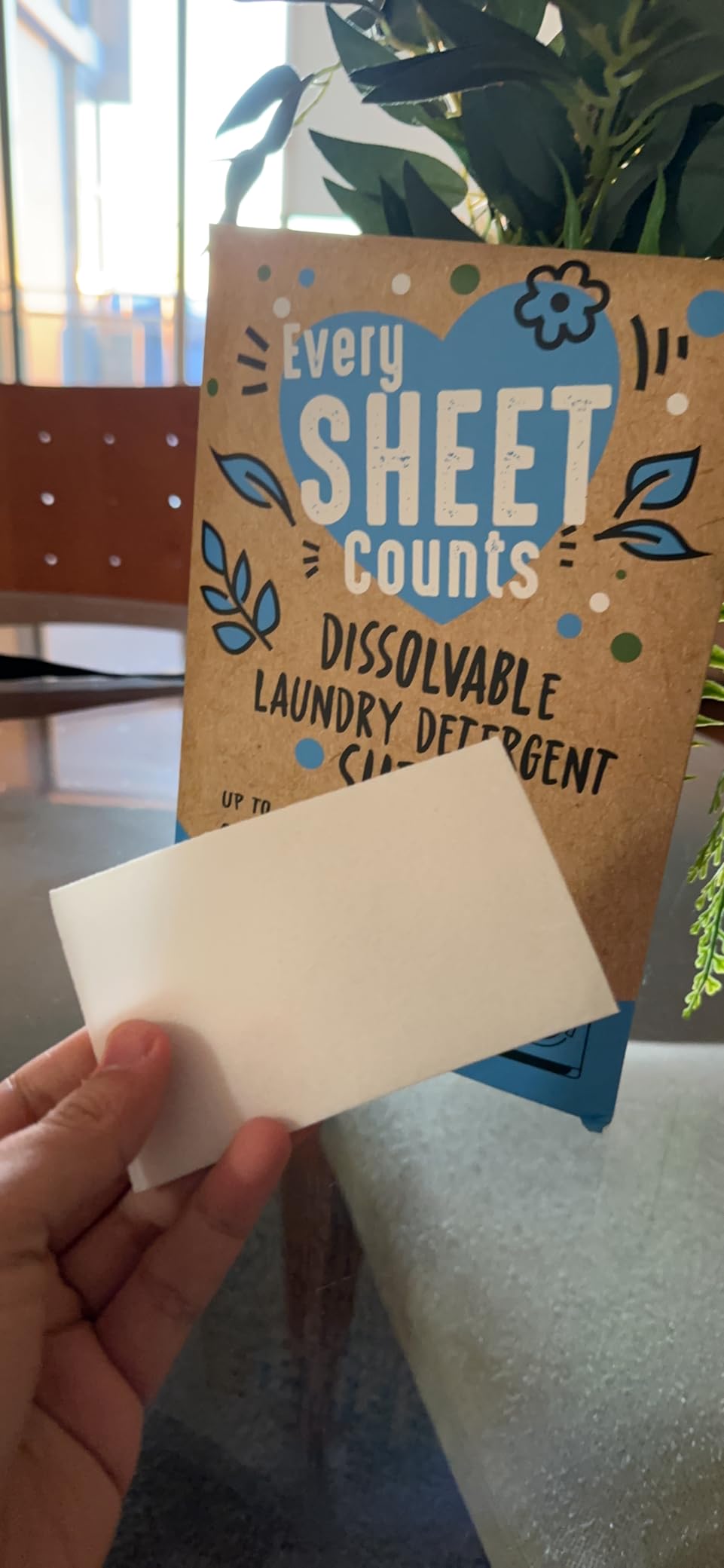 EVERY SHEET COUNTS Laundry Detergent Sheet, Fragrance Free ...