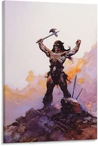 Amazon.com: Frank Frazetta Art Prints Framed Posters (58) Painting On ...