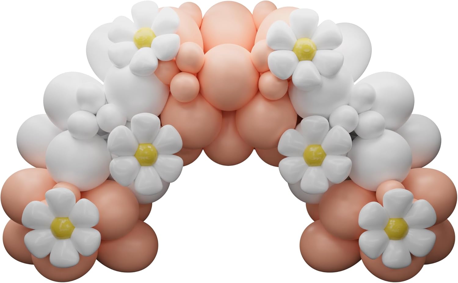 Amazon.com: Daisy Balloon Garland - Daisy Boho Party Decorations, Daisy ...