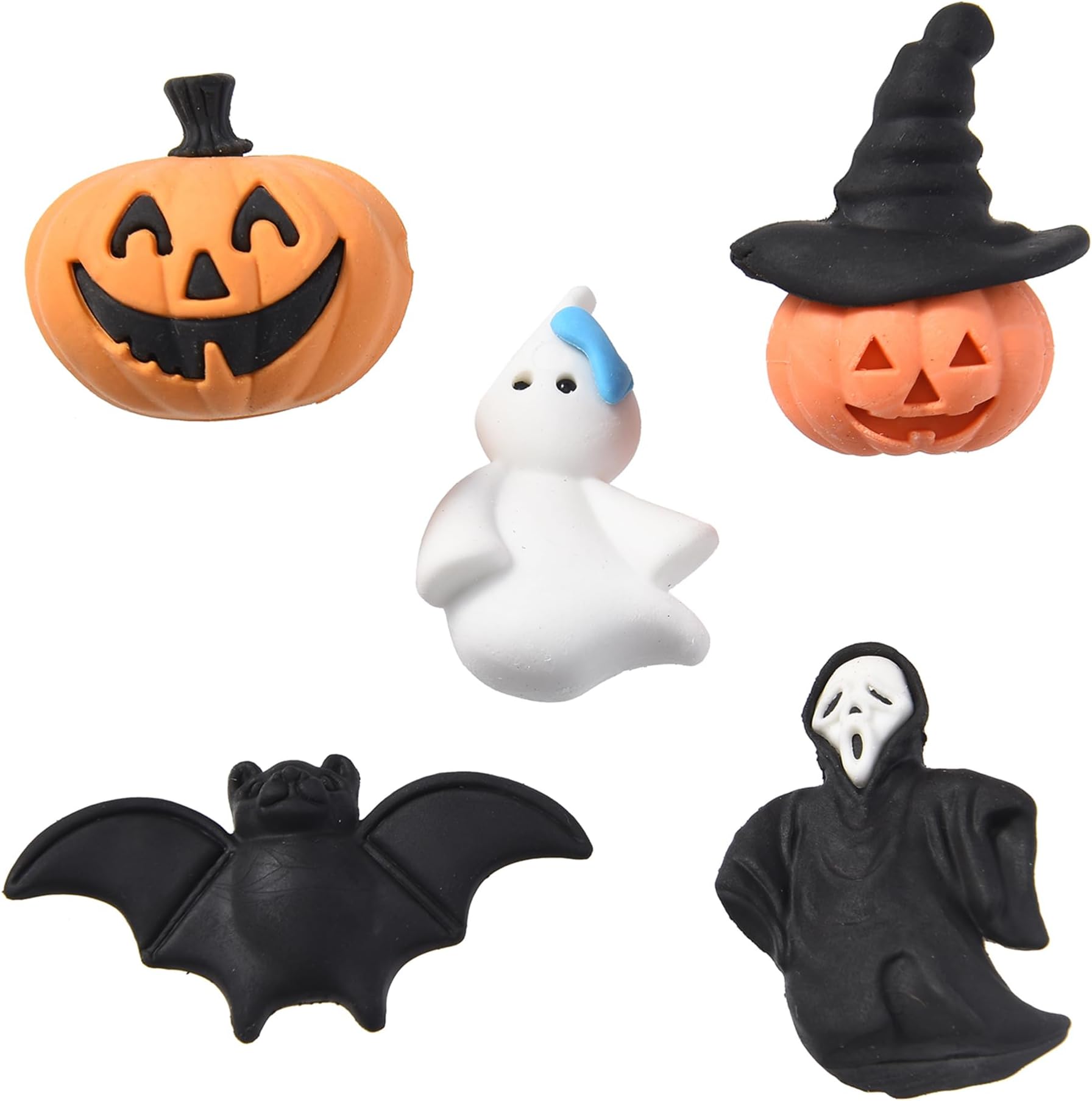 Amazon.com : DOMG 25Pcs 3D Halloween Erasers for Kids, Cute Mini ...