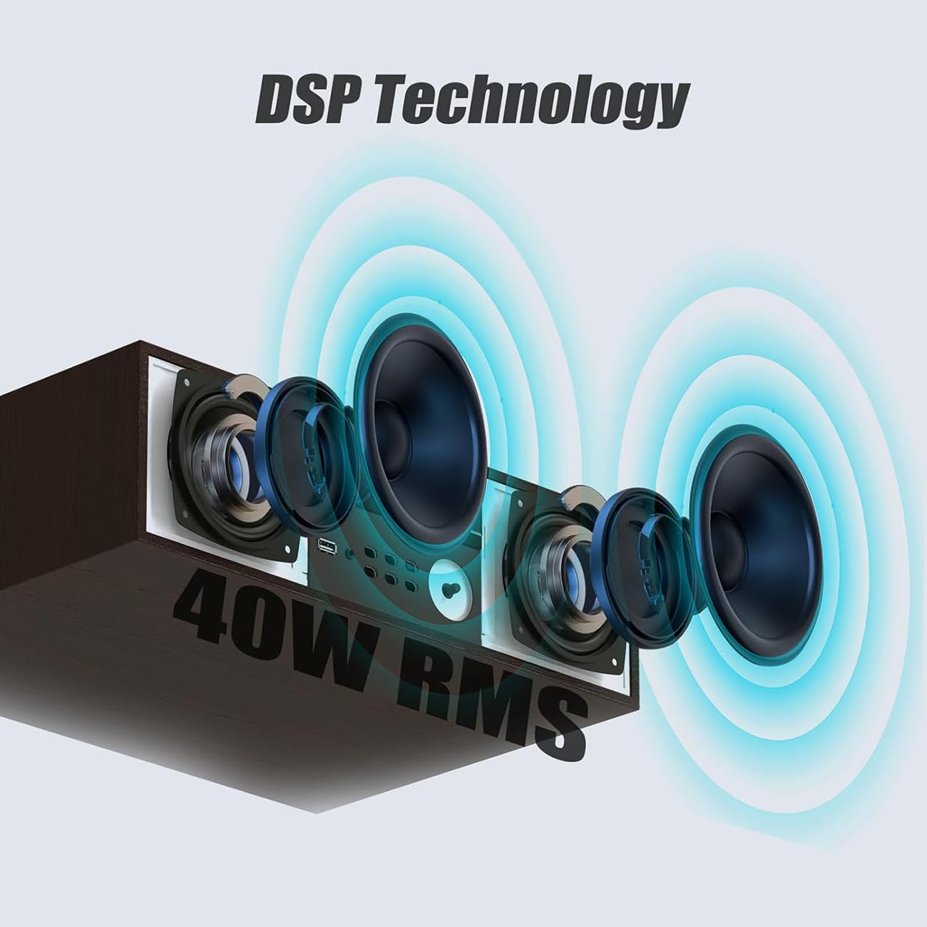 Snapklik.com : LONPOO Stereo System Systems